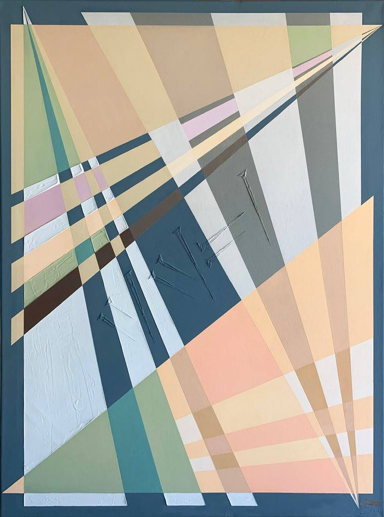 Sunrise (Breaking from darkness to light) Painting by John Romi ...