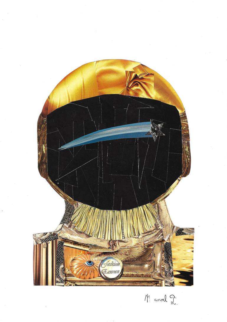 Rocket Man Collage by Manoel Pedro | Saatchi Art