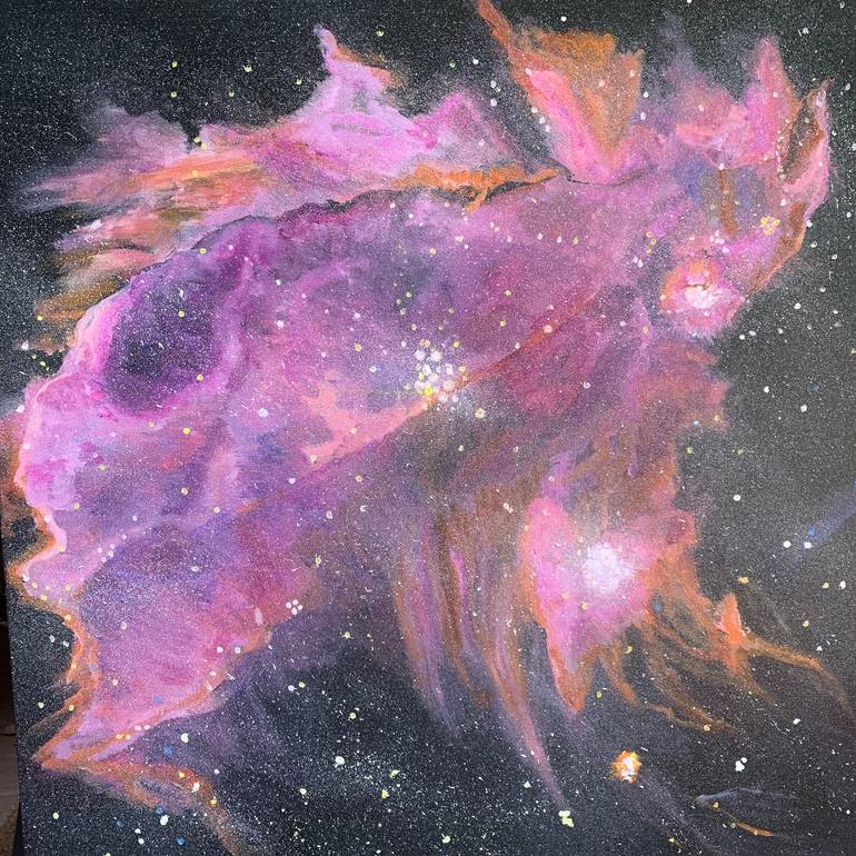 Jagged Edge Painting by Roz Dorlen | Saatchi Art