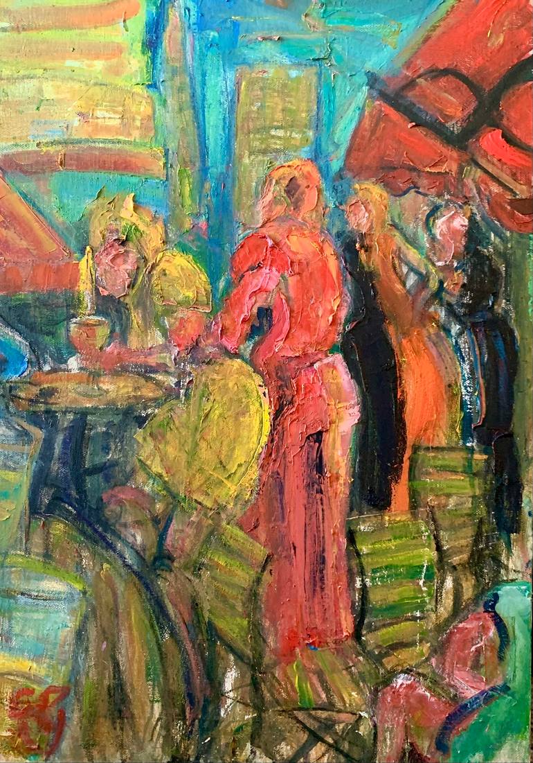 The Southwalk tarvern Painting by Steve Parnell | Saatchi Art