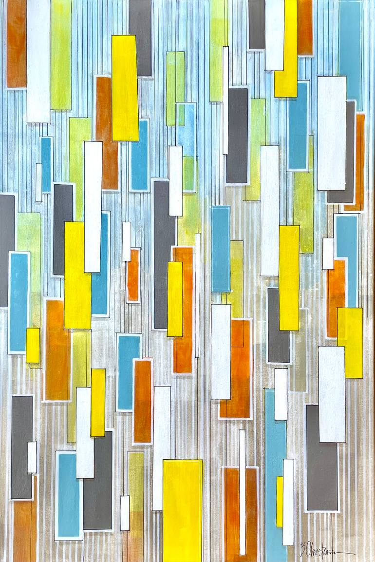Alignment #13 Painting by Bente Christensen | Saatchi Art