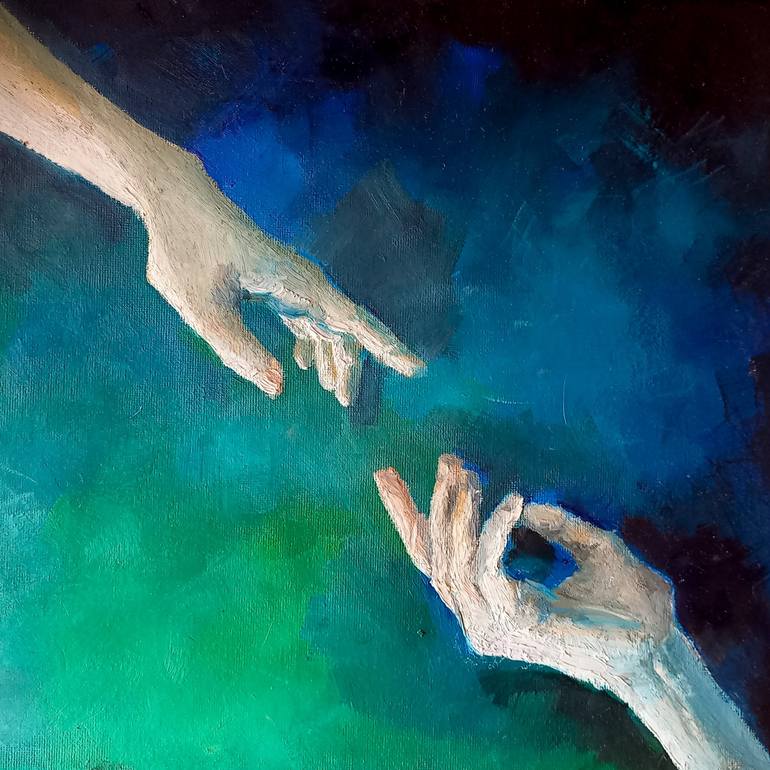 Touch Drawing by Sofi Lunaretskaya | Saatchi Art