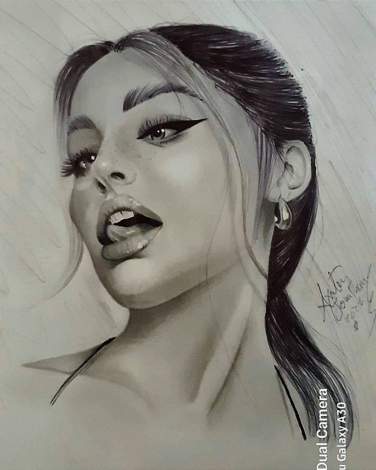 Beauty Drawing by Ayrton Jonathan Duarte | Saatchi Art