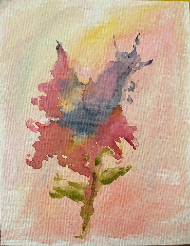 Colorful rose Painting by Ailing Huang | Saatchi Art