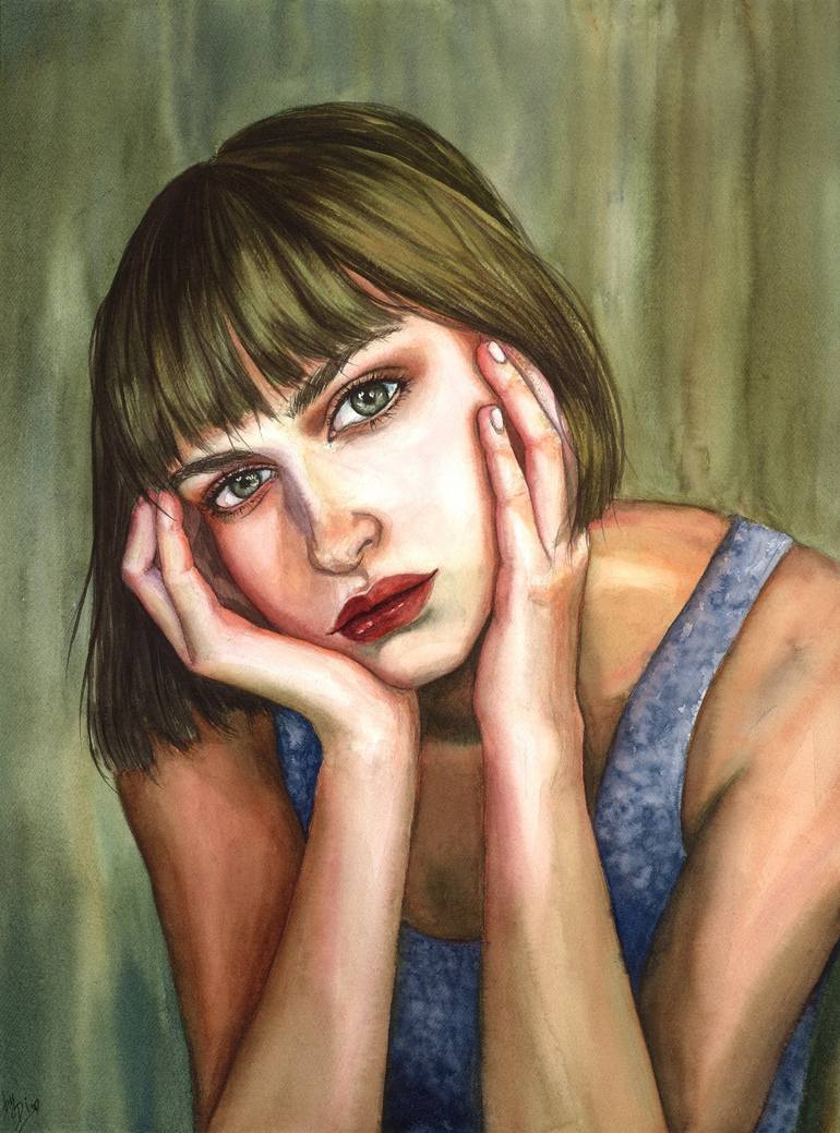 Silent Talk Painting by Diana Rode | Saatchi Art