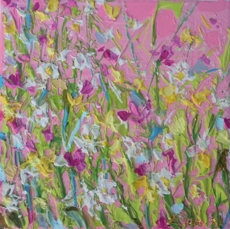 Flower Trip Painting by Eun-Hye Seo | Saatchi Art