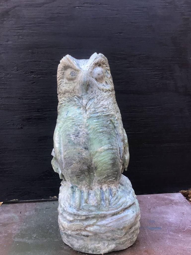 The Wise Owl Sculpture by Matthew Lynes | Saatchi Art