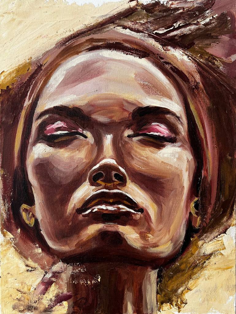 Human Painting by Kseniia Art Swan Lebeda | Saatchi Art