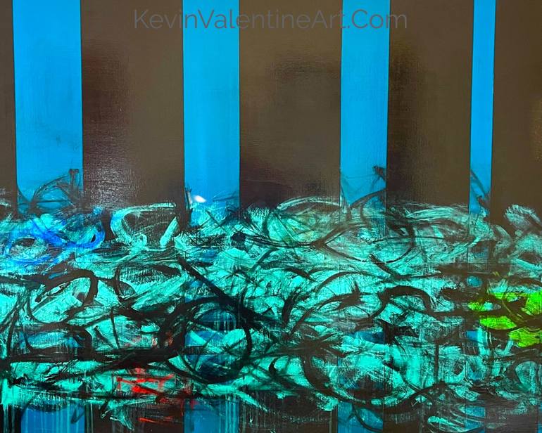 Amphitrite No. 2 Painting by Kevin Valentine | Saatchi Art