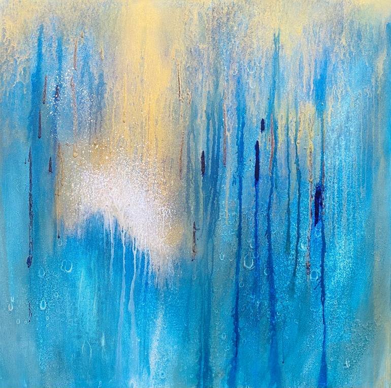 Sea Gold Painting by George Hamilton | Saatchi Art