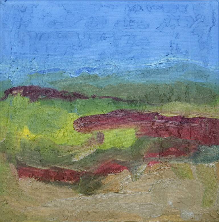 landscape - study Painting by Anne Fiedler | Saatchi Art