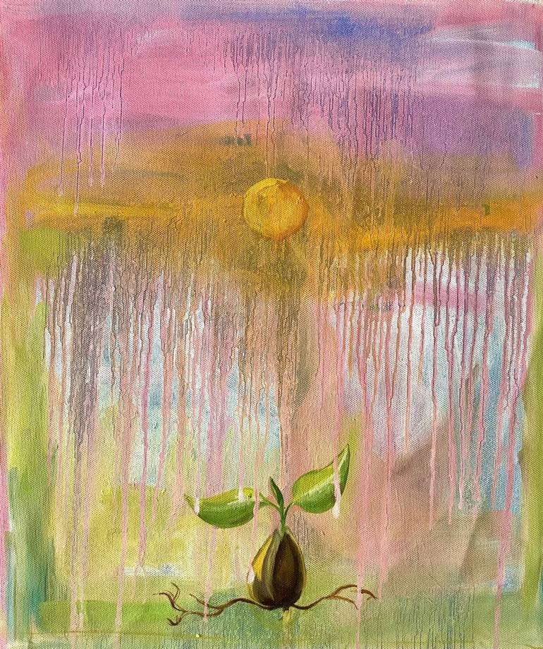 new life Painting by Hanna Stavyska | Saatchi Art