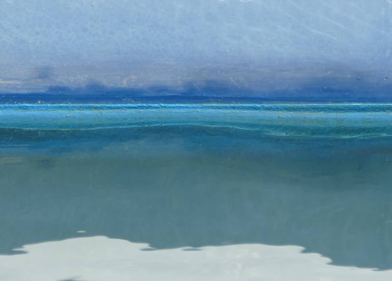 Soft Blue Waterline Photography by Lisa Caren | Saatchi Art