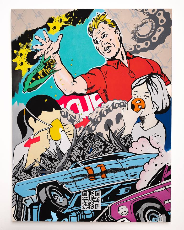 Jocko Homo ( Heavenbound ) Painting by Mark Halsey | Saatchi Art