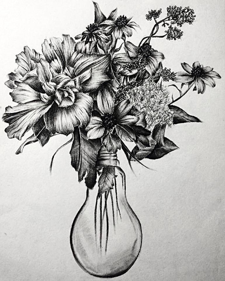 Bloom Drawing by Payton Brown | Saatchi Art
