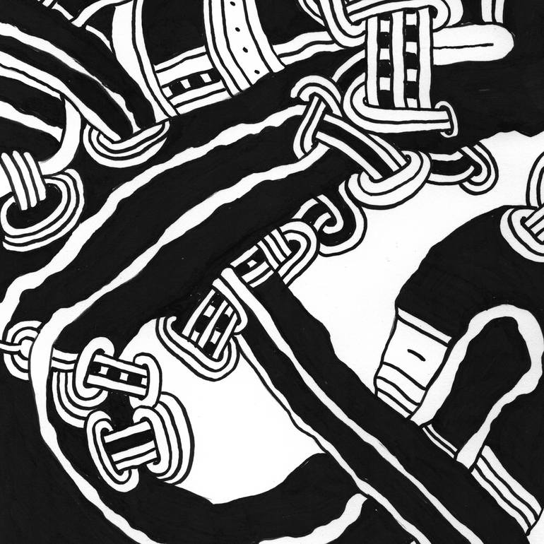 Clin d'œil à la louche Drawing by Sylvain Mesnard | Saatchi Art