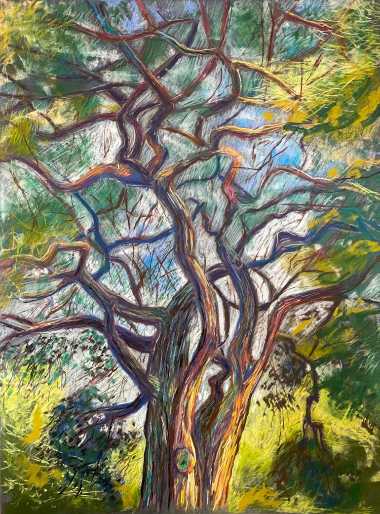 Singing tree Drawing by Elizaveta Larina | Saatchi Art