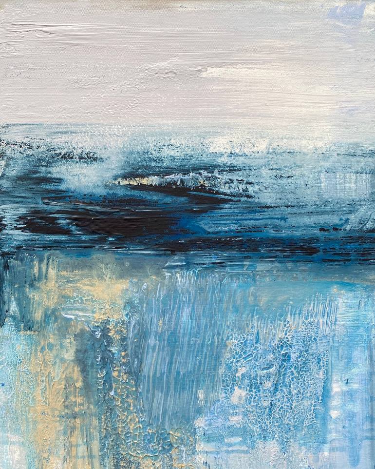 Moontide Painting by Kathleen Rhee | Saatchi Art