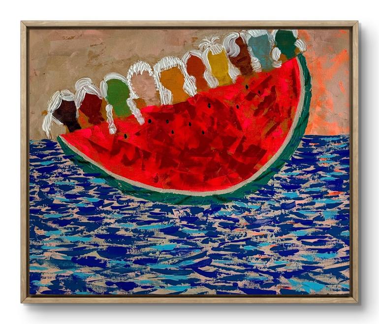 Going Nowhere Painting by Anita Goel | Saatchi Art