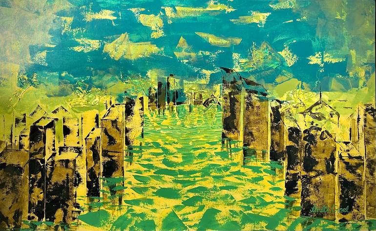 Udaan Painting by Anita Goel | Saatchi Art