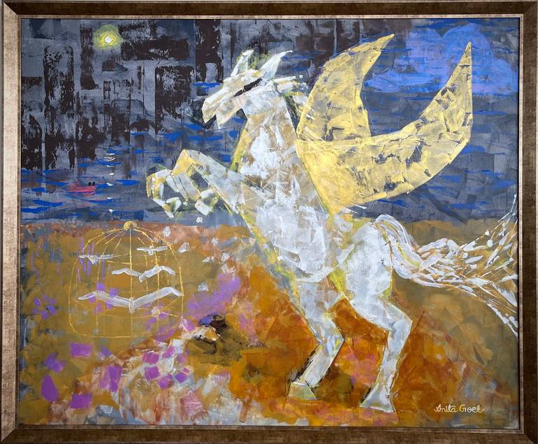 untitled Painting by Anita Goel | Saatchi Art