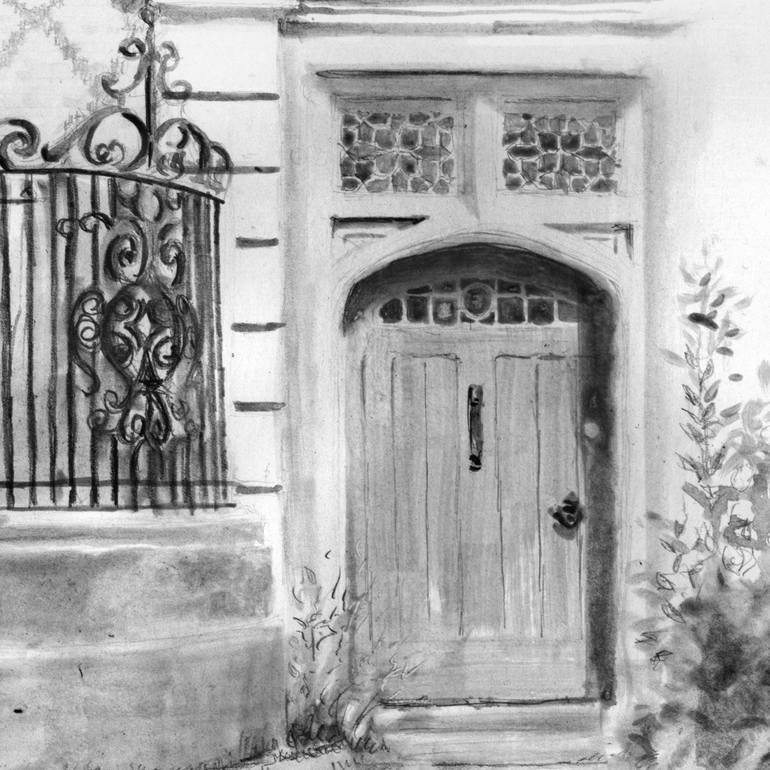 Overleigh Lodge Drawing by Jay Hurst | Saatchi Art