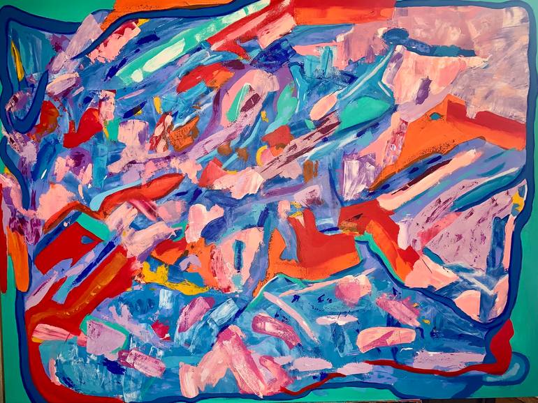 Celebrate Painting by Wayne Floyd | Saatchi Art