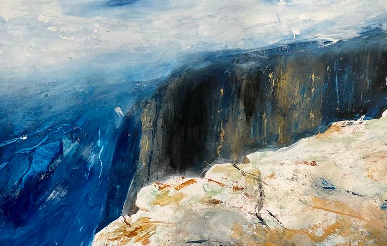 Northern Norway Painting by Gunilla Tuvin | Saatchi Art