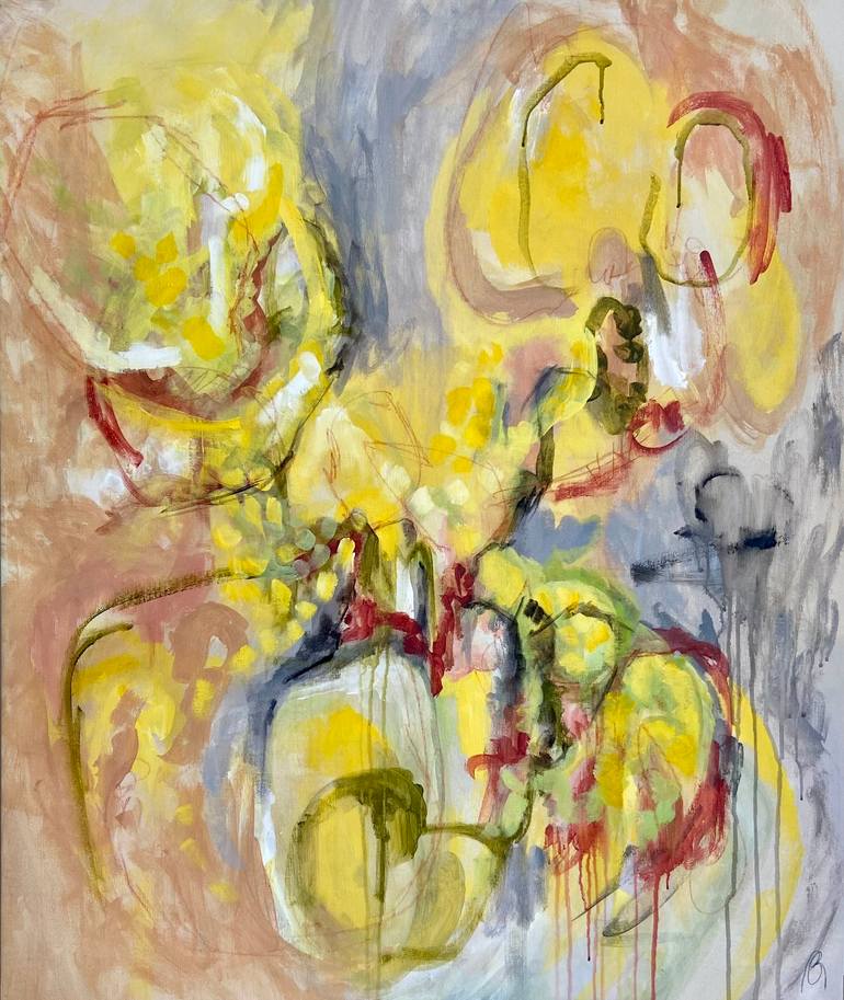 Sol en el laberinto Painting by Brenda Rodriguez-Corsi | Saatchi Art