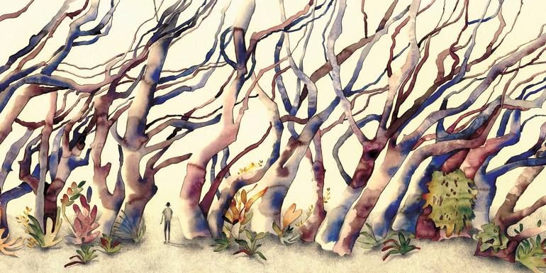 Inside_II Painting by Flavia Cuddemi | Saatchi Art