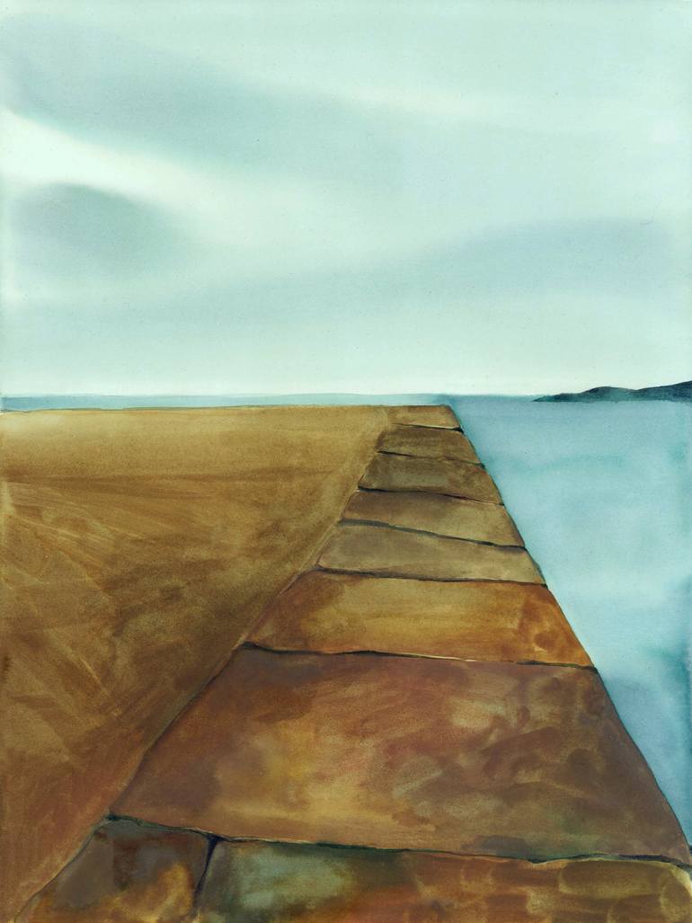 Trieste Painting by Flavia Cuddemi | Saatchi Art