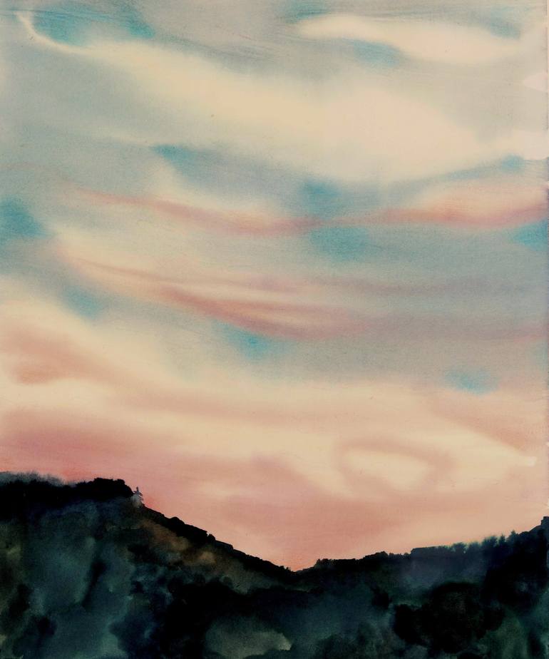 horizon Painting by Flavia Cuddemi | Saatchi Art