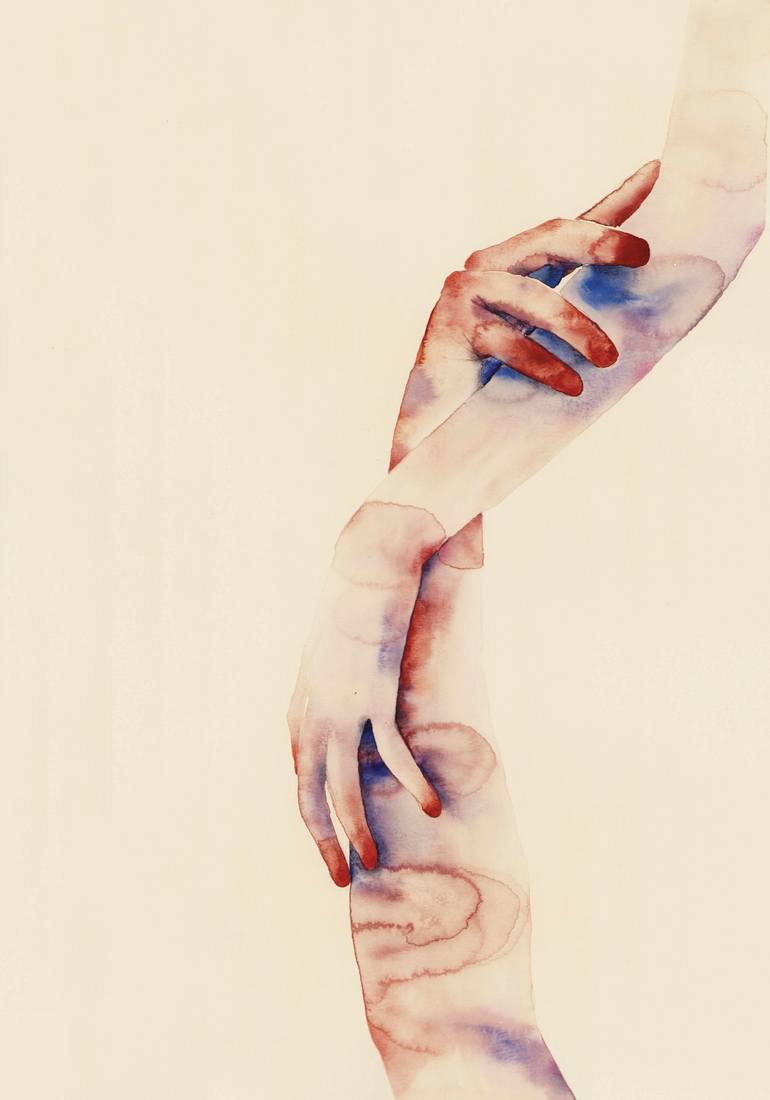 Contact Painting by Flavia Cuddemi | Saatchi Art