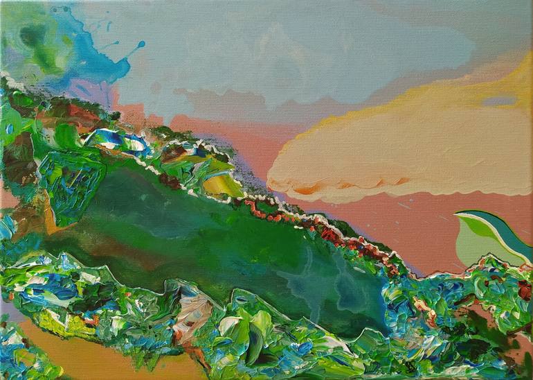 The covert passage. Painting by Mikhail Suvorau | Saatchi Art