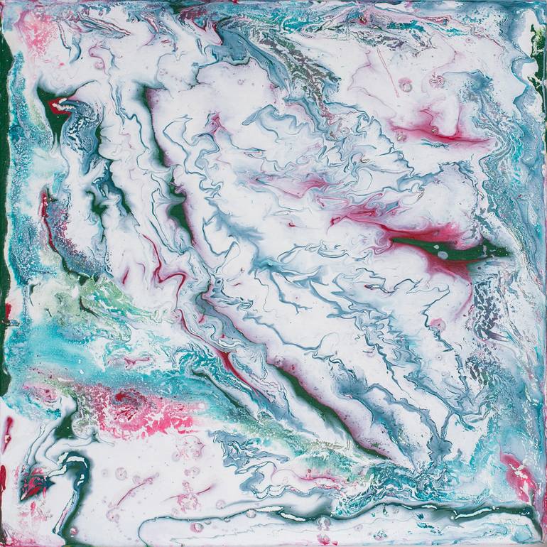 Spring stream Painting by Ekaterina Ivanilova | Saatchi Art