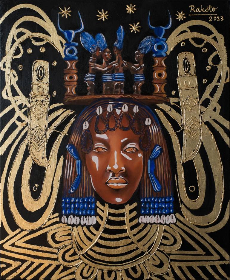 Illimited Legacy Painting by Elsa Rakoto | Saatchi Art