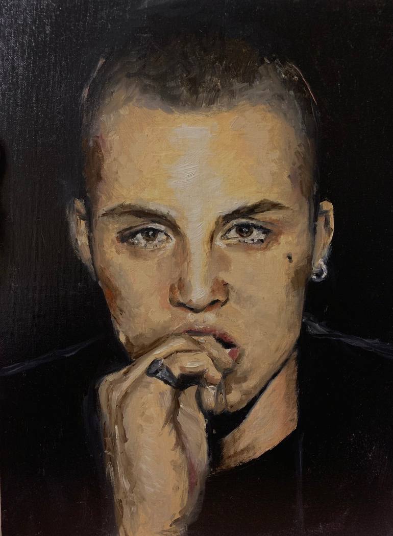 Aron Piper Painting by Diana Apukhtina | Saatchi Art