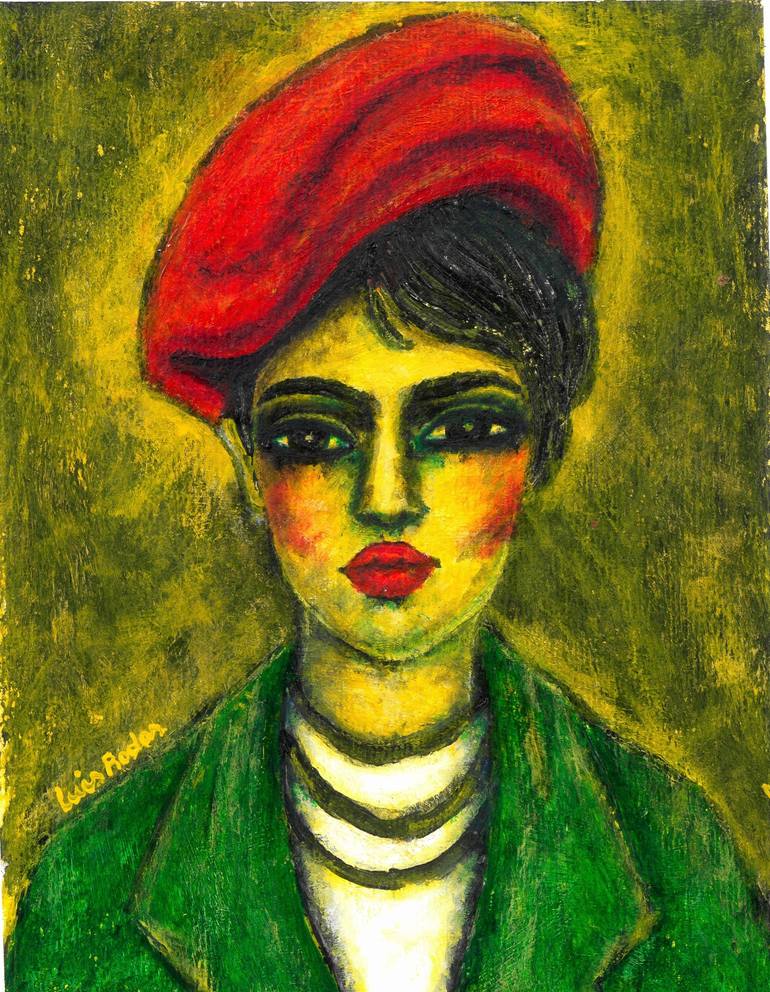 Caroline Painting by Luis Alvarez Rodas | Saatchi Art