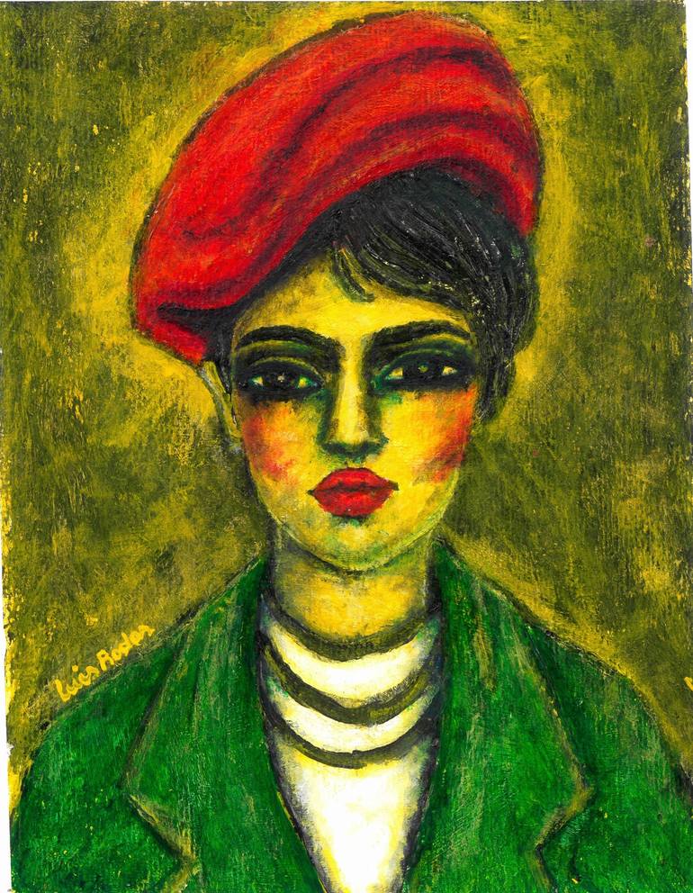 Caroline Painting by Luis Alvarez Rodas | Saatchi Art