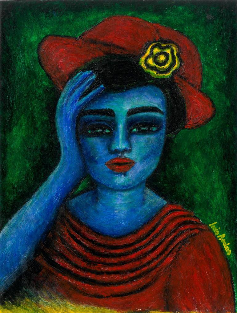 Carlotta Painting by luis Alvarez Rodas | Saatchi Art