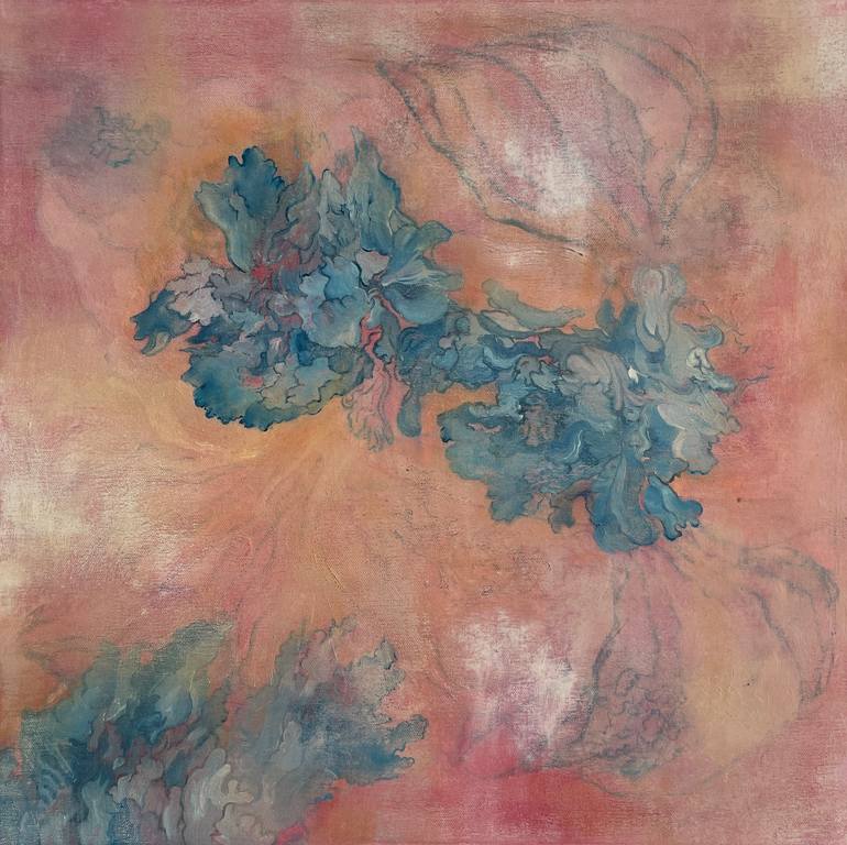 FLOWER BEING Painting by Daniela Marten Rothe | Saatchi Art