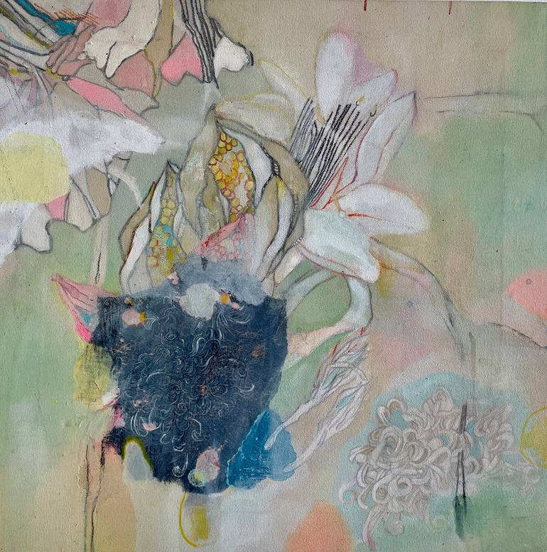 SHADOW WORK Painting by Daniela Marten Rothe | Saatchi Art