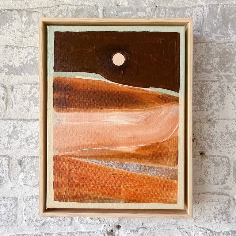 By The Moonlight Painting by Gina Gaetz | Saatchi Art