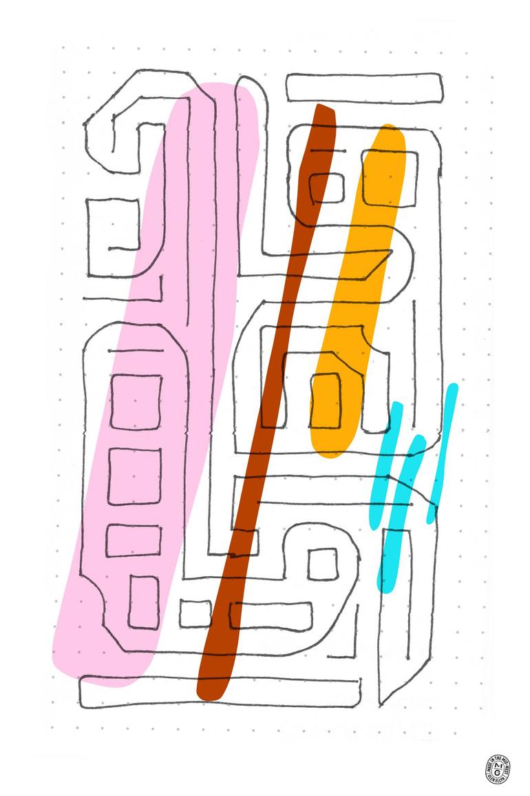 Shape two Drawing by Matt Ganser | Saatchi Art