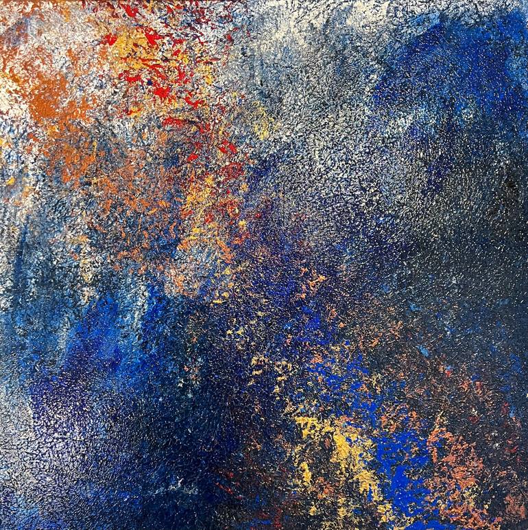 Turtle Cave Scuba Diving Painting by Ronan Martin | Saatchi Art