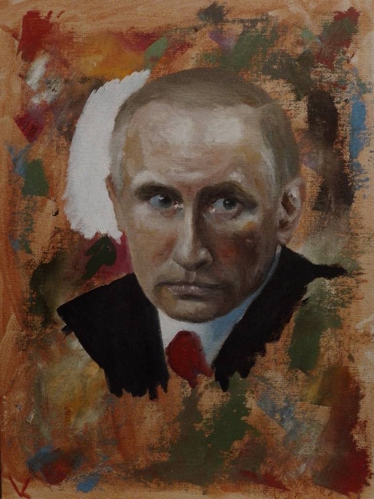 Putin Painting by vitaly lybimov | Saatchi Art