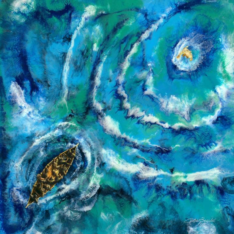 Shalom Painting by Patrick Bezalel | Saatchi Art