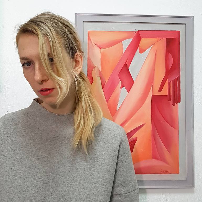 Self-help Painting by Ekaterina Usova | Saatchi Art