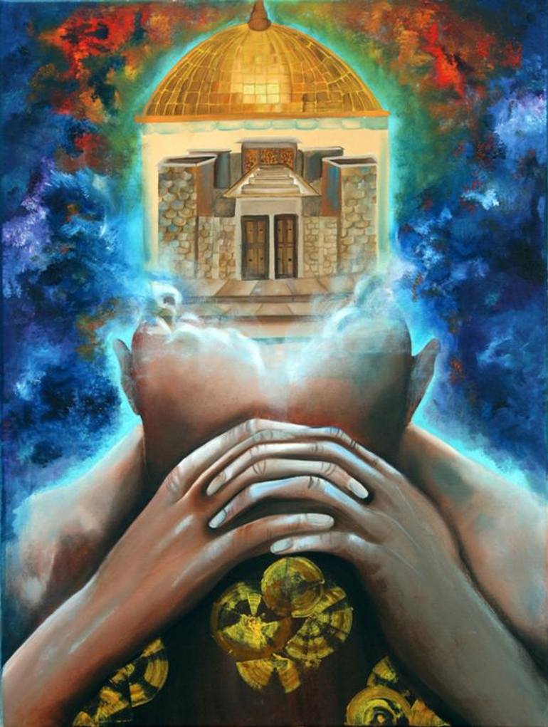 Life In Its Silence Painting by Smitha Mathew | Saatchi Art