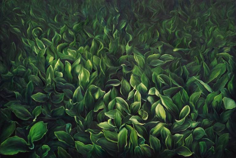 From the series Unexpected presence Painting by Dominika Stach ...